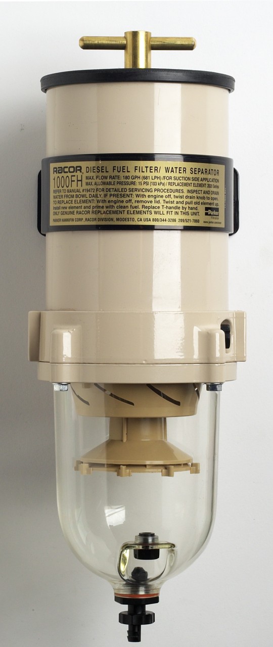 Filtro racor diesel - Hidrasutec | Fabricación de latiguillos hidráulicos